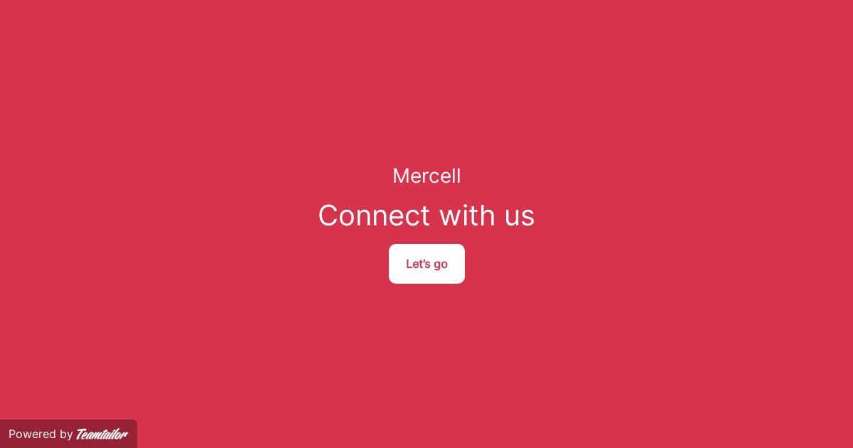Mercell – Connect