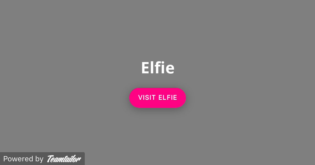 Maximizing Global Health Impact - Elfie