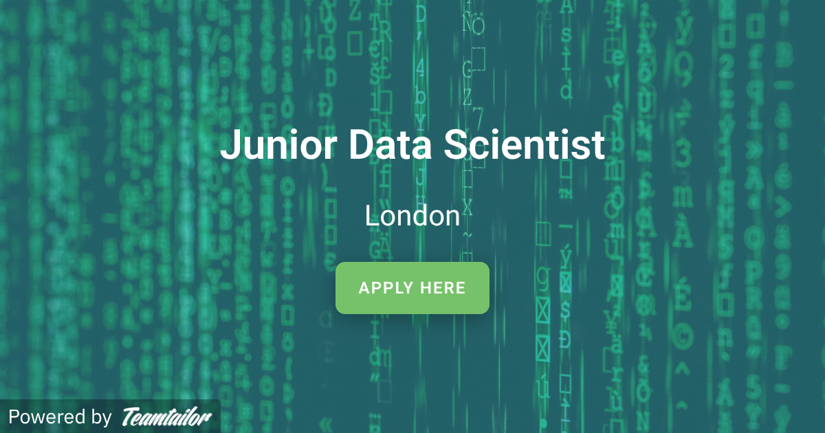 Junior Data Scientist - Vantage Point