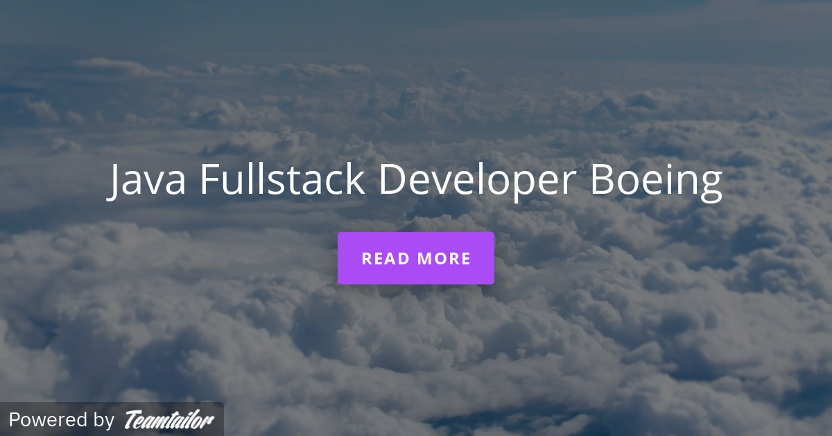 Java Fullstack Developer Boeing - NEXER TECH TALENT