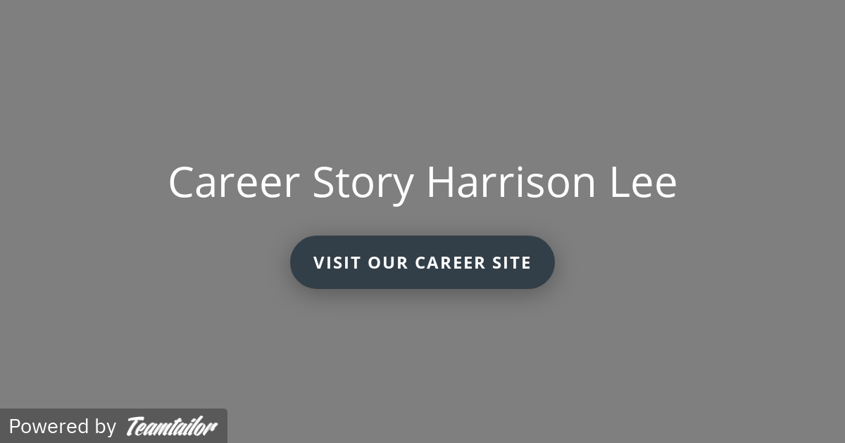 Career Story Harrison Lee - Potter Clarkson