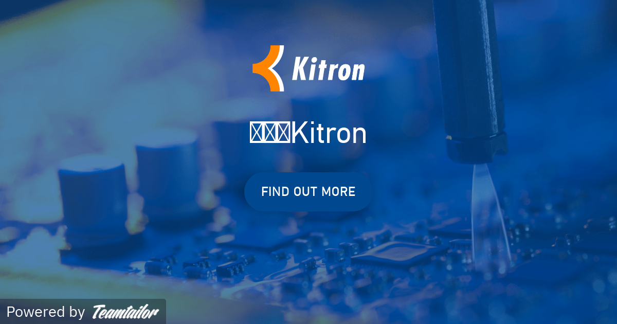 工作岗位 - Kitron China