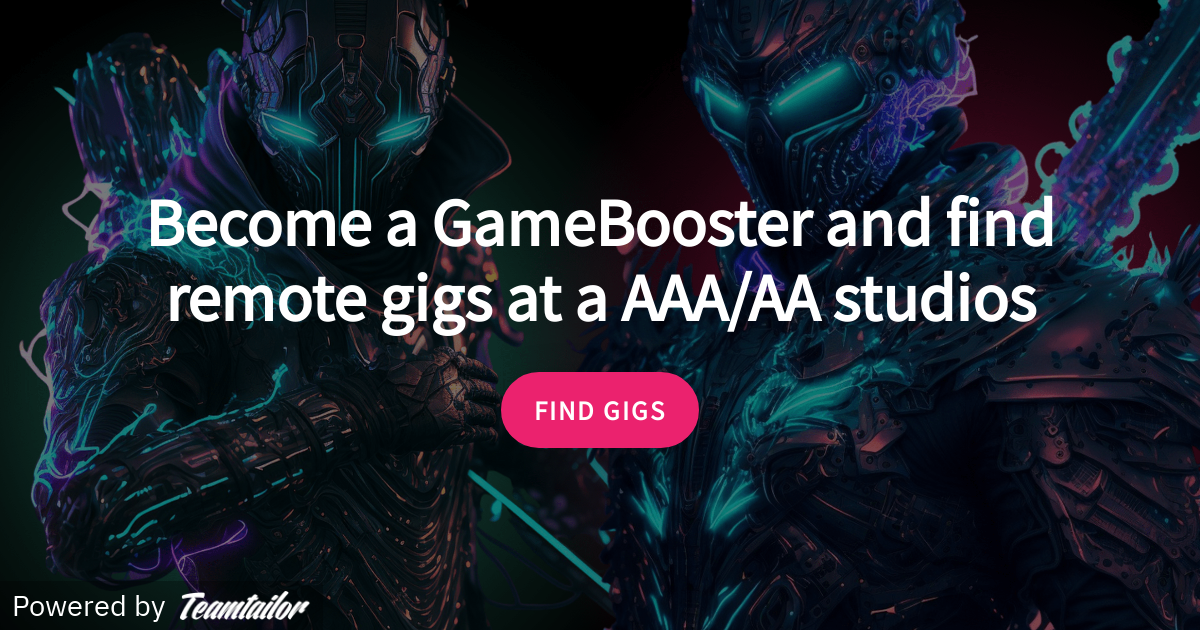 Find remote contracts at a AAA/AA studios - Game Boost - Leveling Up ...