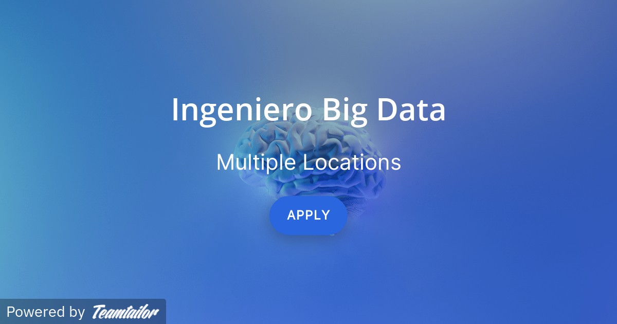 Ingeniero Big Data - SDG Group