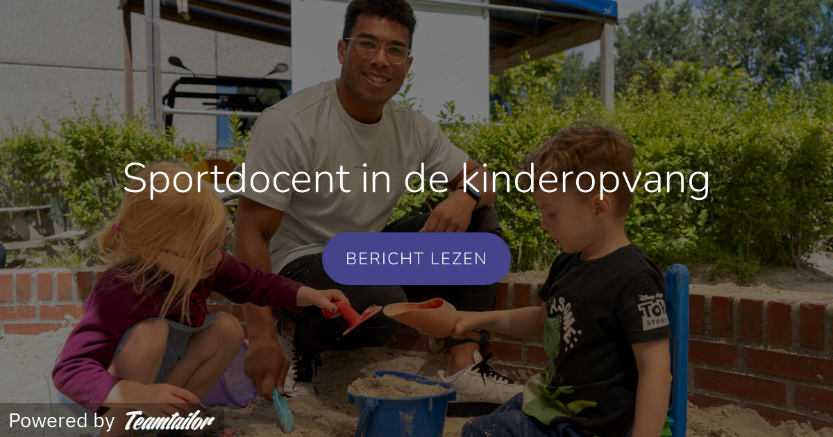 Sportdocent in de kinderopvang - Posts - Monkey Donky Speelhuis / Het ...