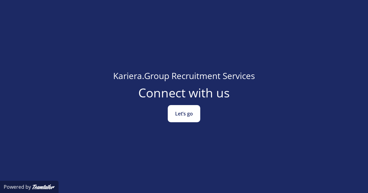 Kariera.Group Recruitment Services – Connect