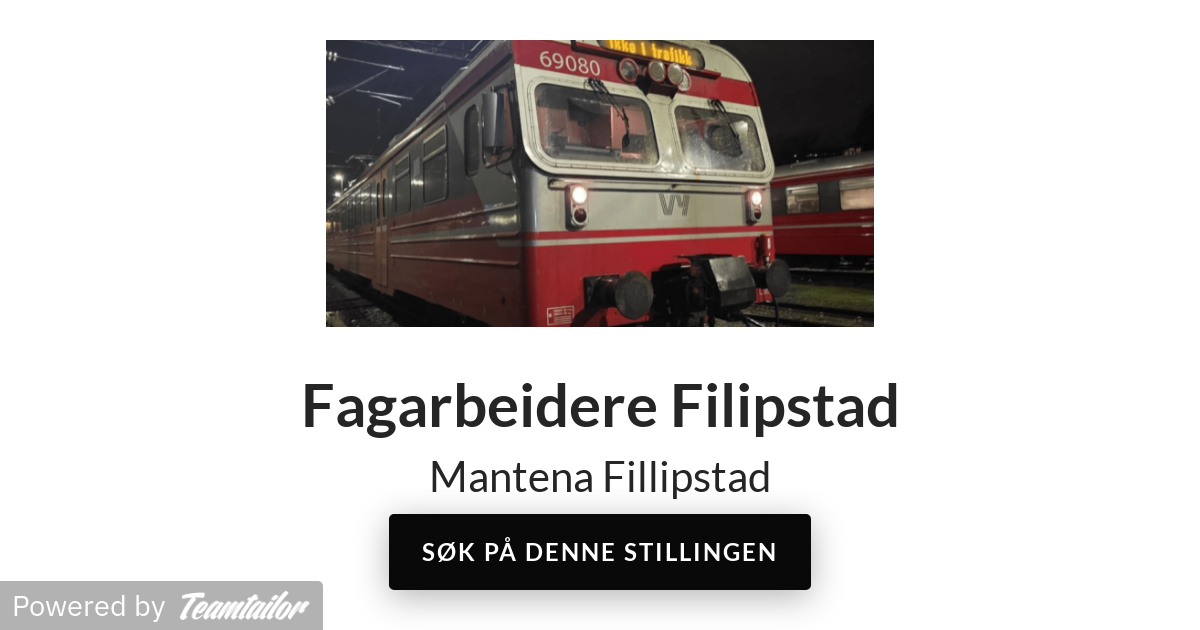 Fagarbeidere Filipstad - Mantena