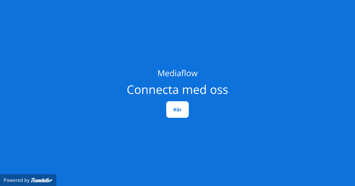 Mediaflow – Connect