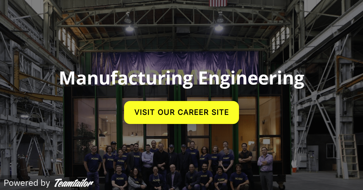 Manufacturing Engineering - Assembly OSM