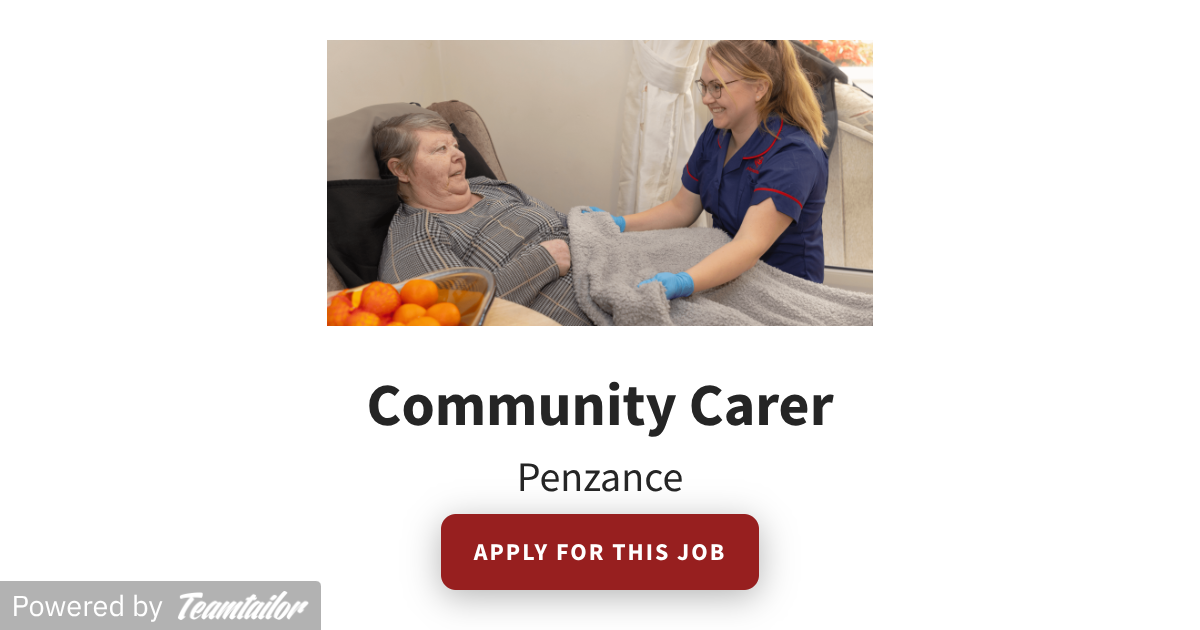 Community Carer - Alexandras Community Care