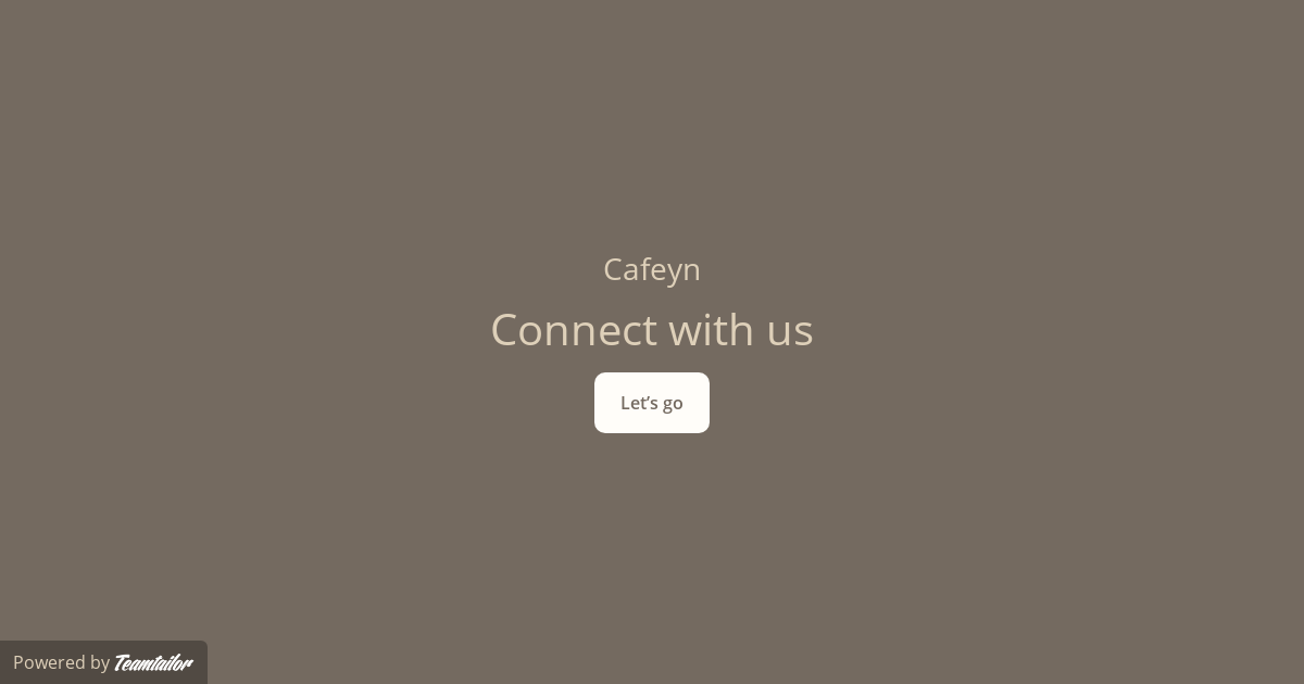 Cafeyn – Connect