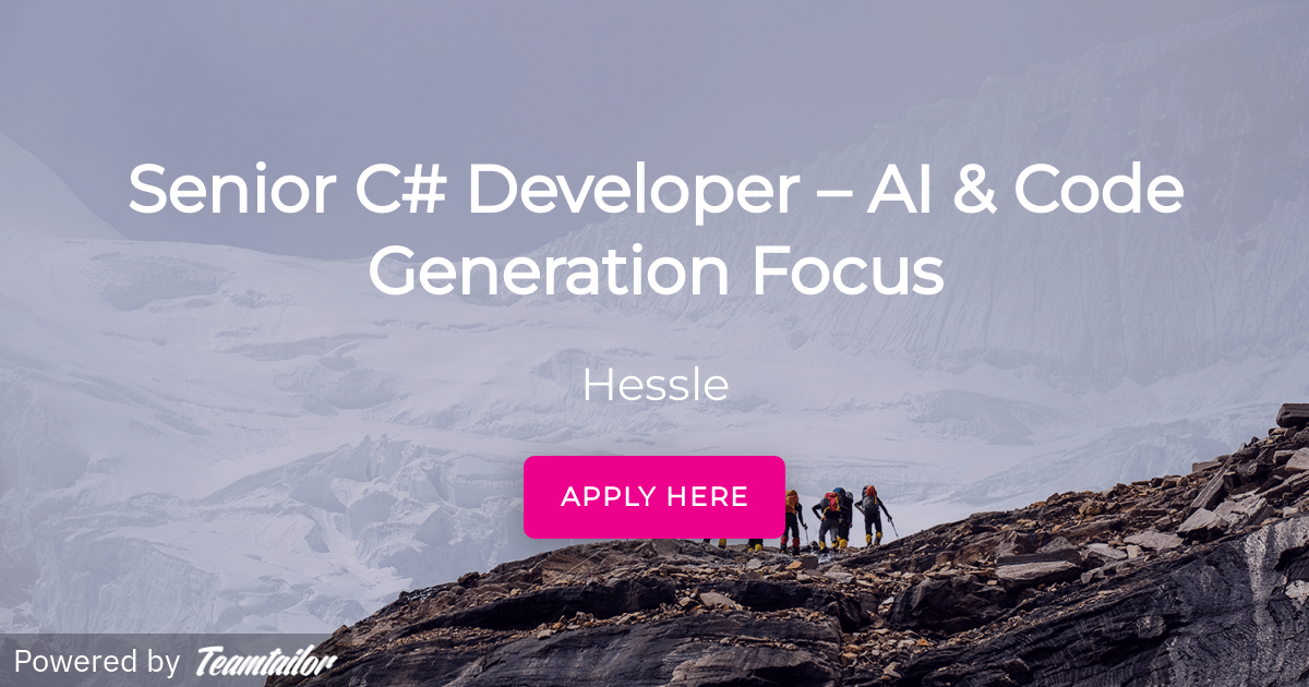 Senior C# Developer – AI & Code Generation Focus - Giacom