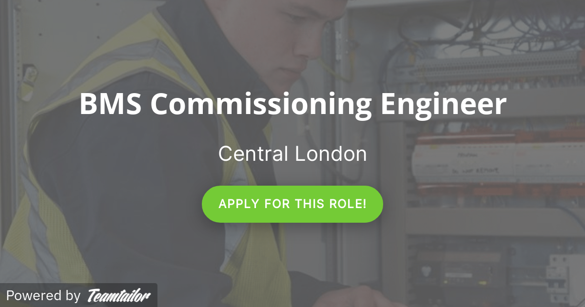 BMS Commissioning Engineer - BMSI