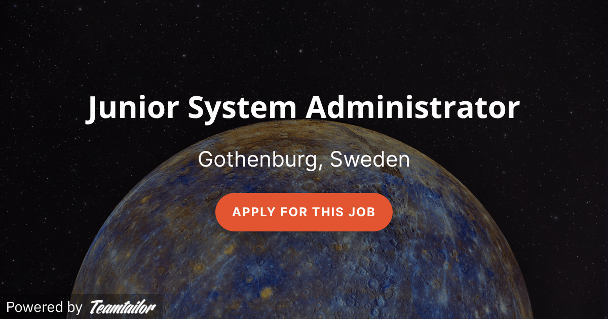Junior System Administrator - Frontgrade Gaisler