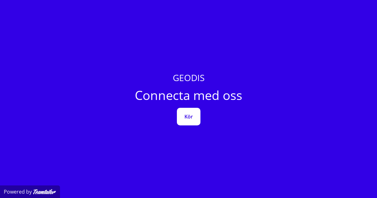 GEODIS – Connect