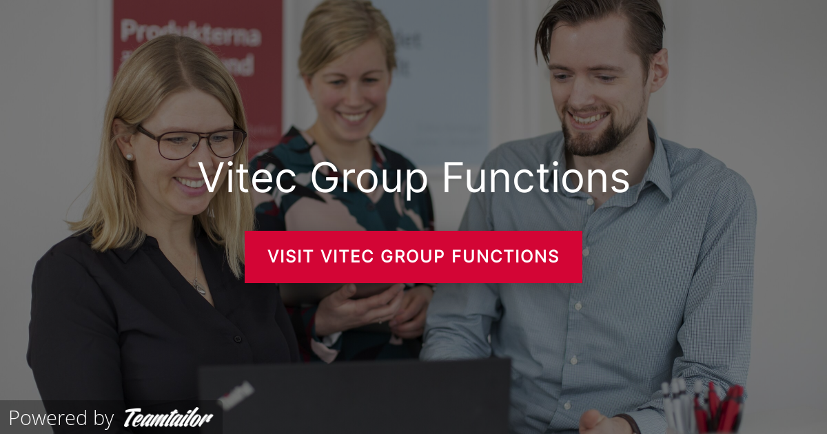 Vitec Group Functions - Vitec in Sweden