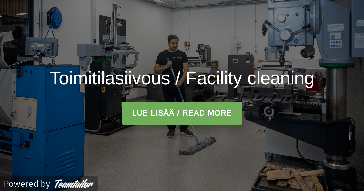 Toimitilasiivous / Facility Cleaning - N-Clean Oy