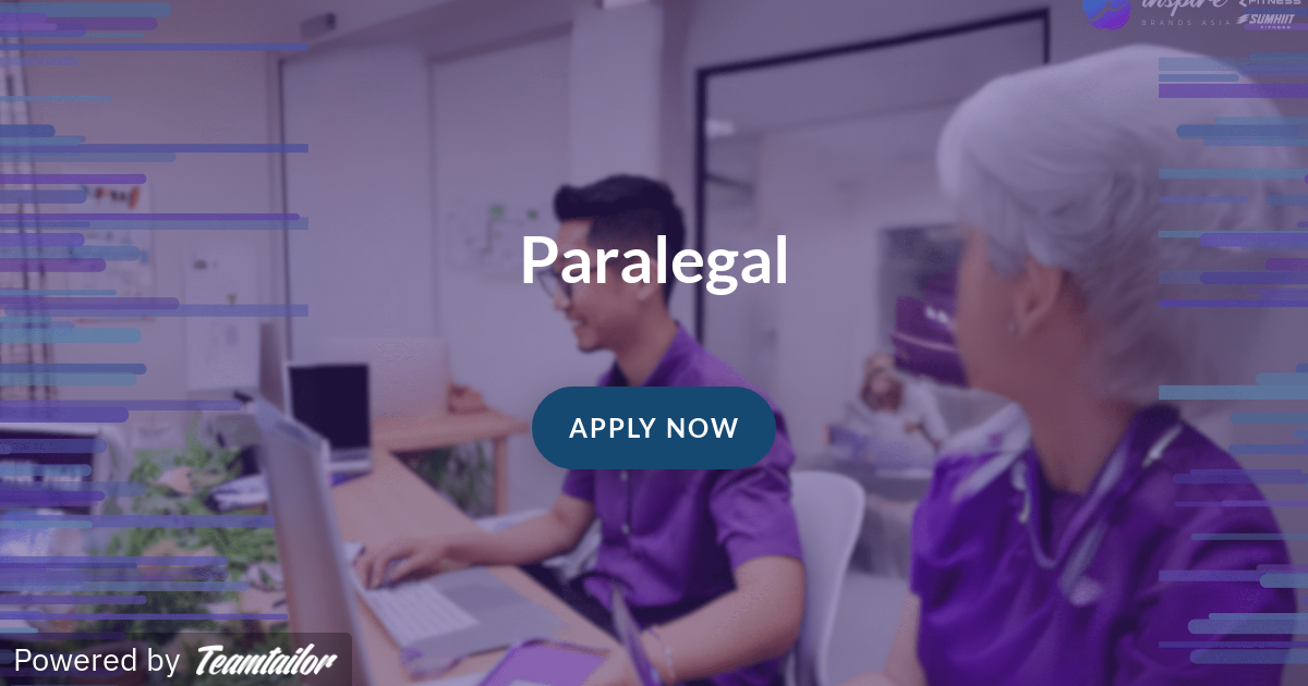 Paralegal - Inspire Brands Asia