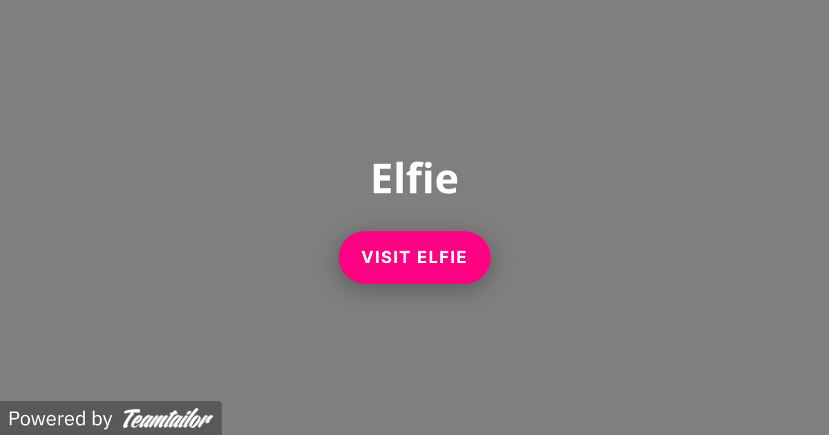 Maximizing Global Health Impact - Elfie