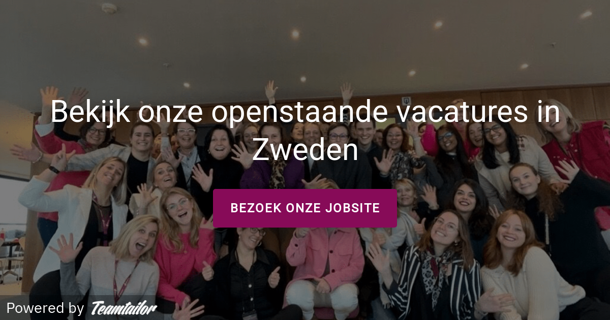 Bekijk onze openstaande vacatures in Zweden - SD Worx