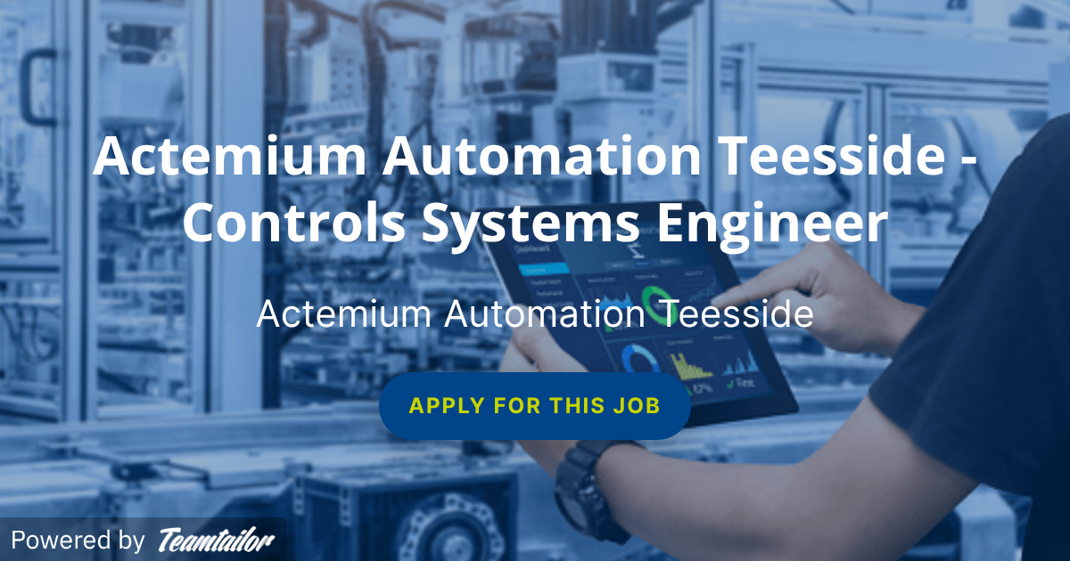 Actemium Automation Teesside - Controls Systems Engineer - Actemium UK