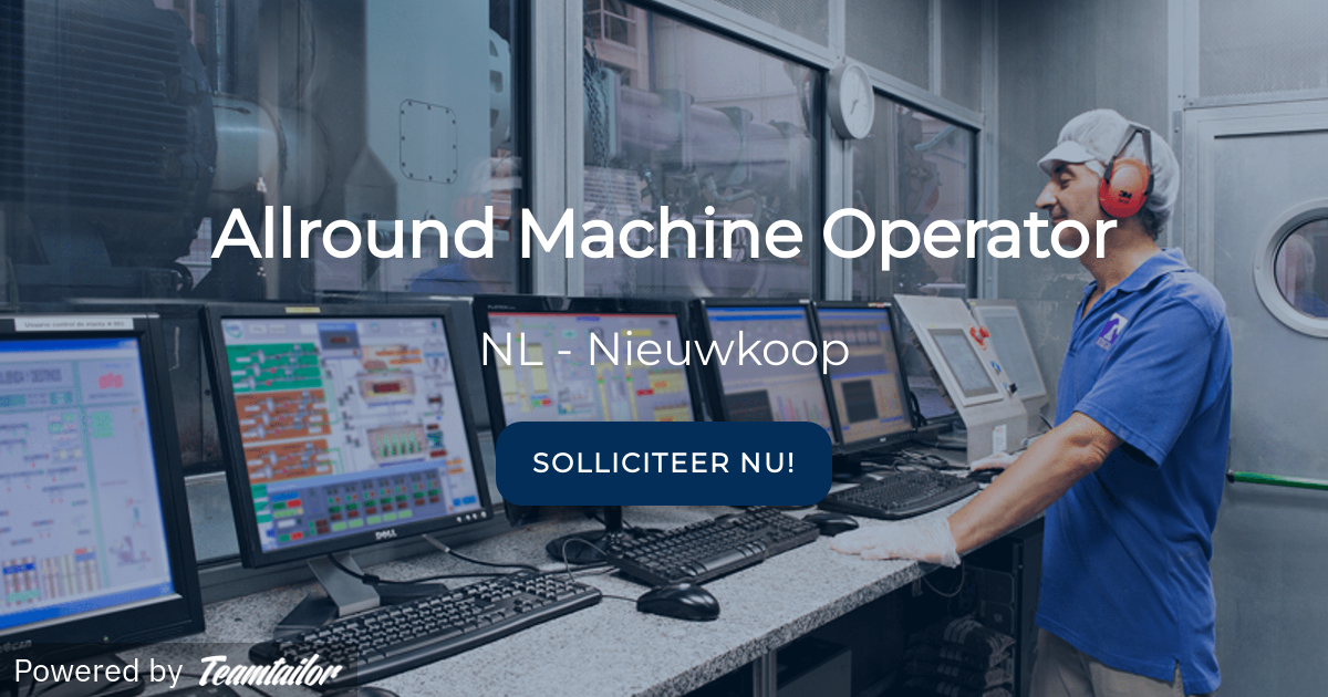 Allround Machine Operator - United Petfood Group