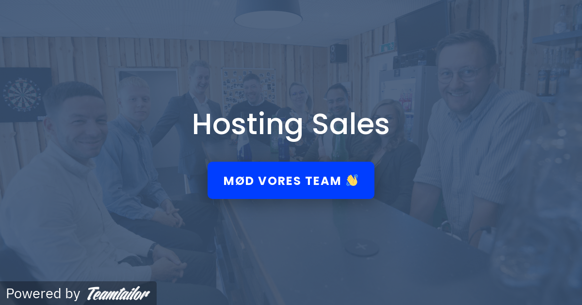 Hosting Sales - team.blue Denmark