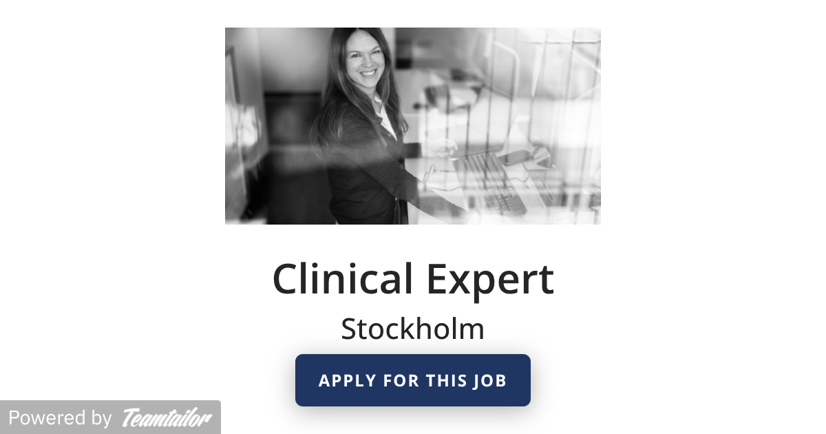 Clinical Expert - BioArctic