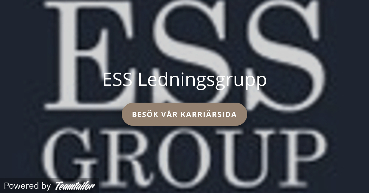 ESS Ledningsgrupp - ESS Group