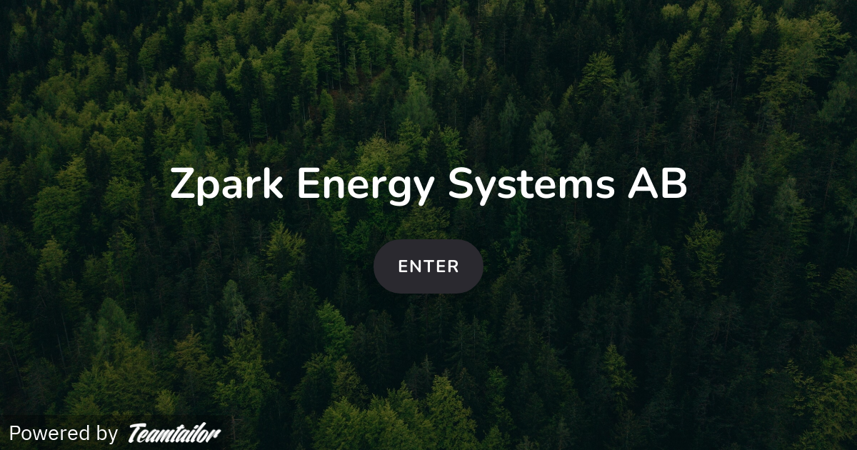 Zpark Energy Systems AB - Tech Invest North