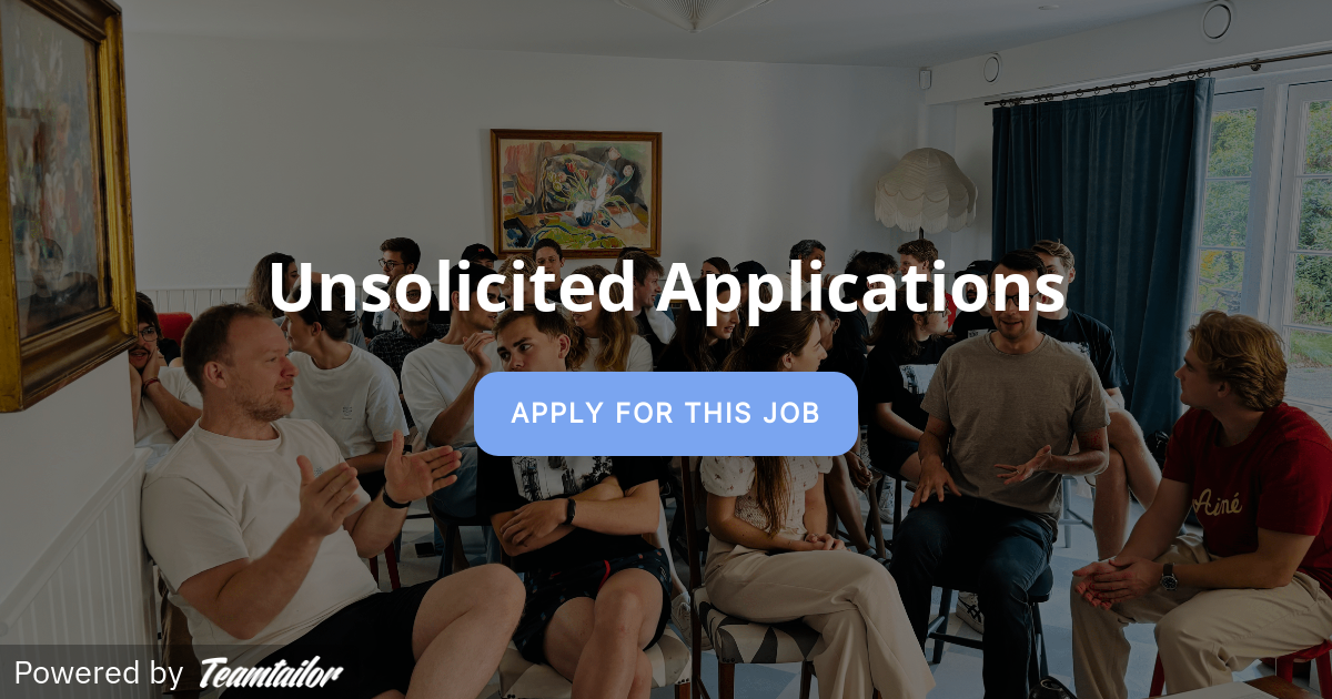 Unsolicited Applications - Again