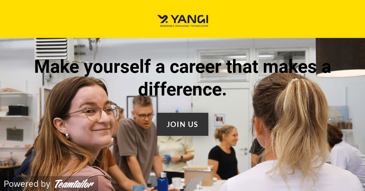 Join us and make yourself a career that makes a difference. - Yangi ...