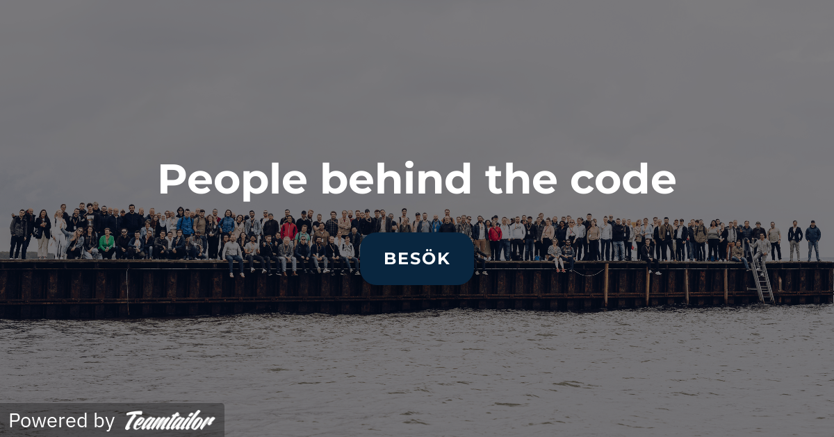 People behind the code - Softhouse
