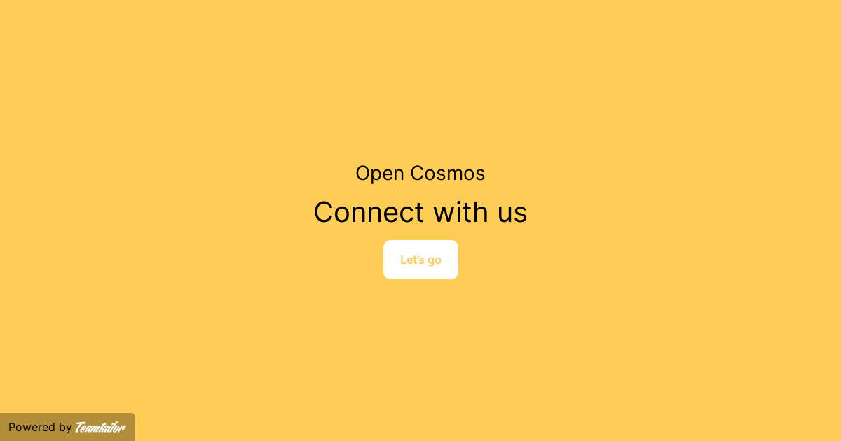 Open Cosmos – Connect
