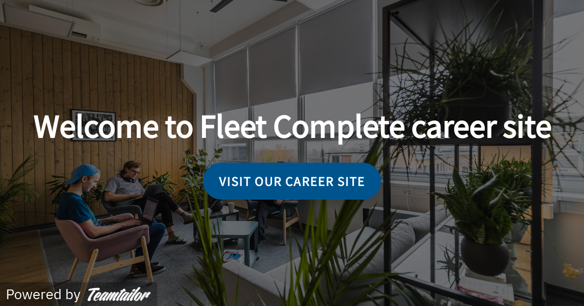 Our Job Opportunities - Fleet Complete