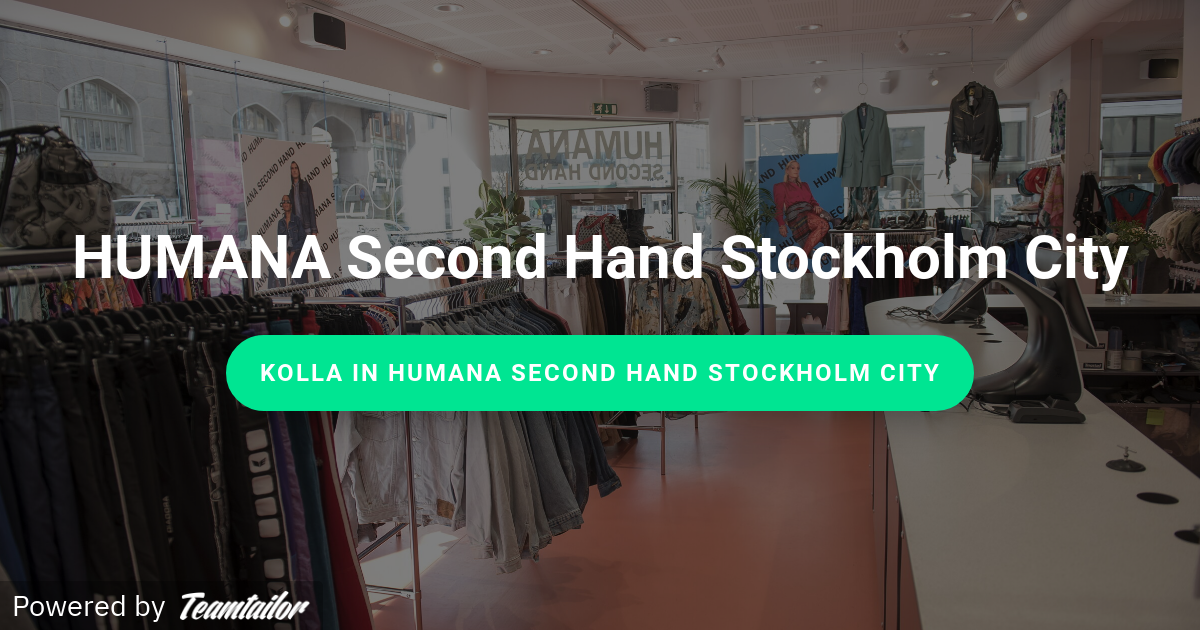City - HUMANA Second Hand