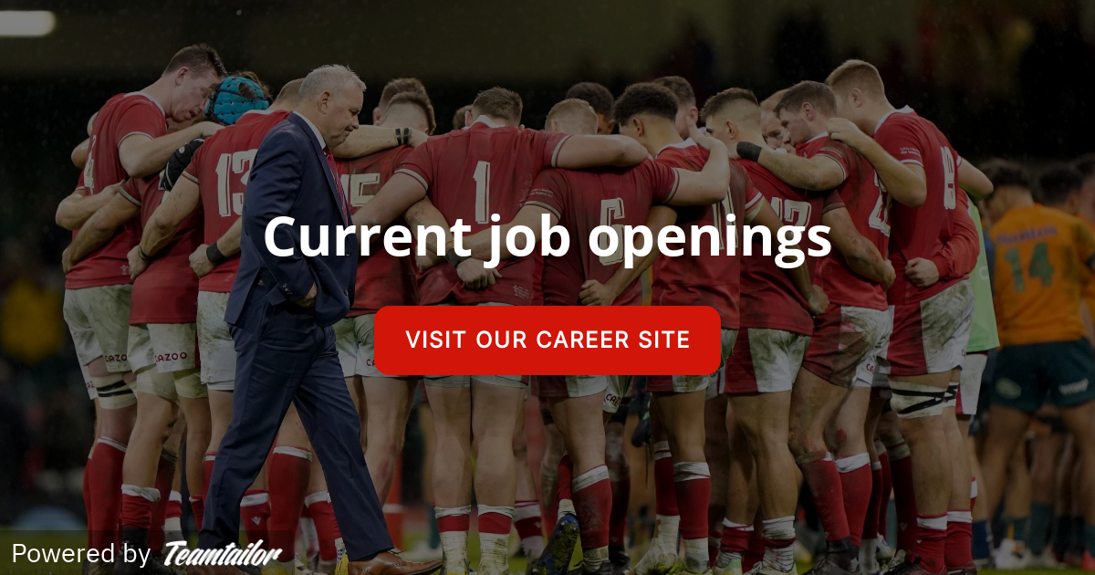 Current job openings - The Welsh Rugby Union