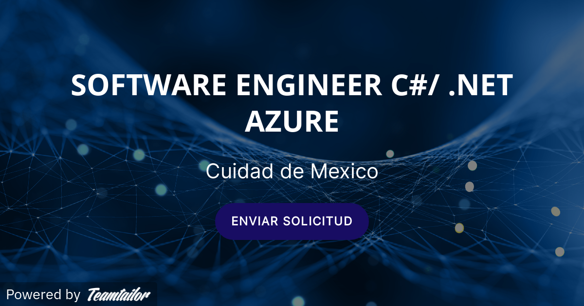 SOFTWARE ENGINEER C#/ .NET AZURE - Valce Talent Solutions