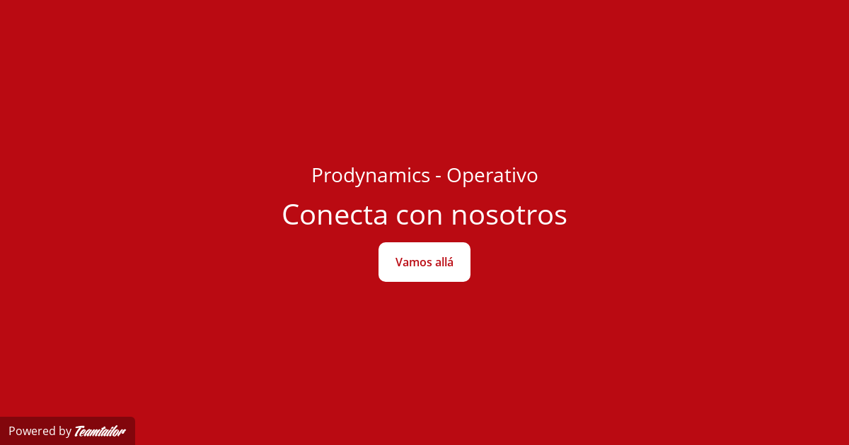 Prodynamics - Operativo – Connect