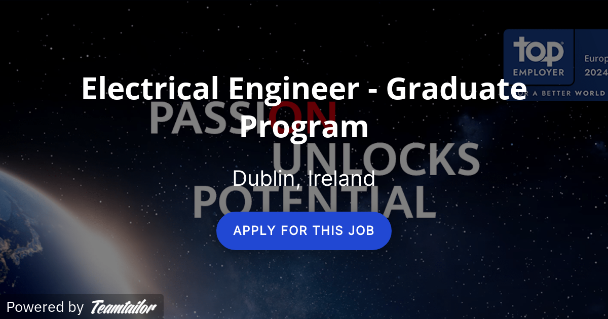 Electrical Engineer - Graduate Program - Huawei Europe