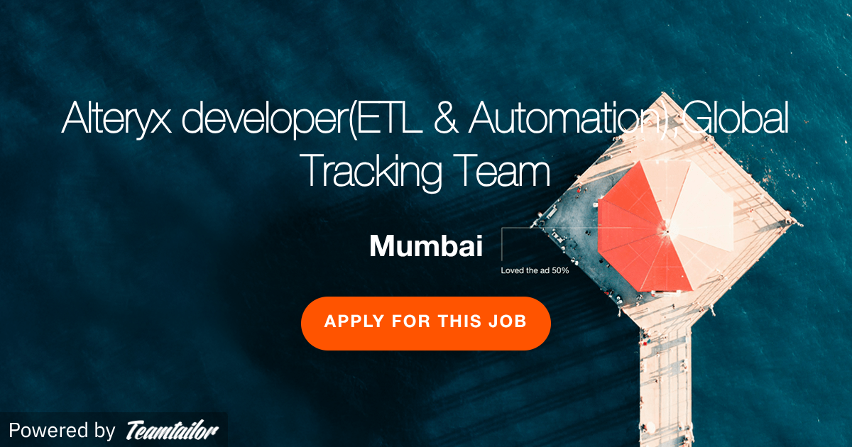 Alteryx developer(ETL & Automation),Global Tracking Team - Nepa
