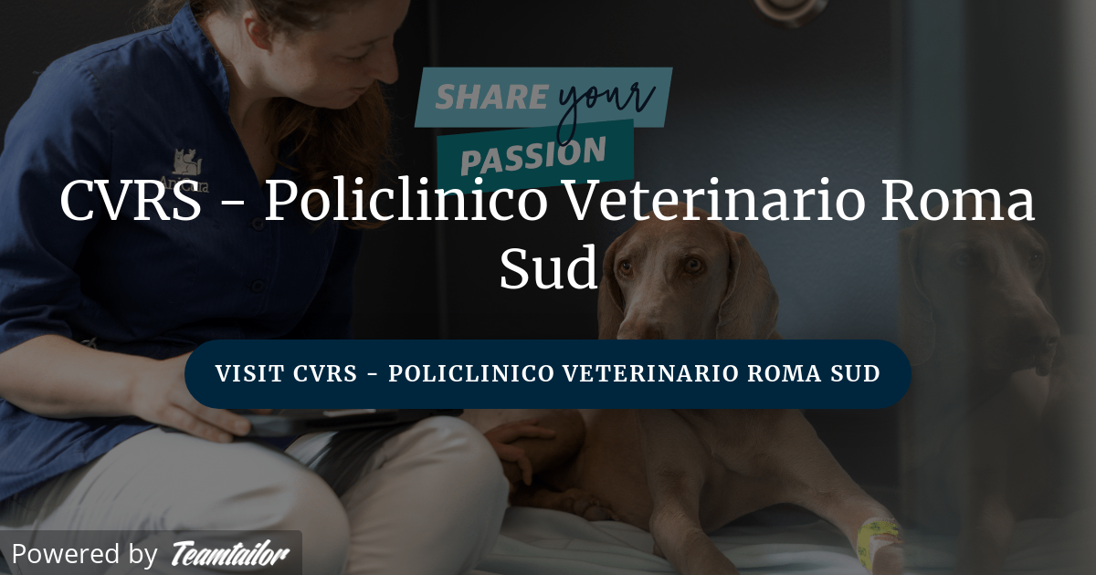 CVRS - Policlinico Veterinario Roma Sud - AniCura Italia