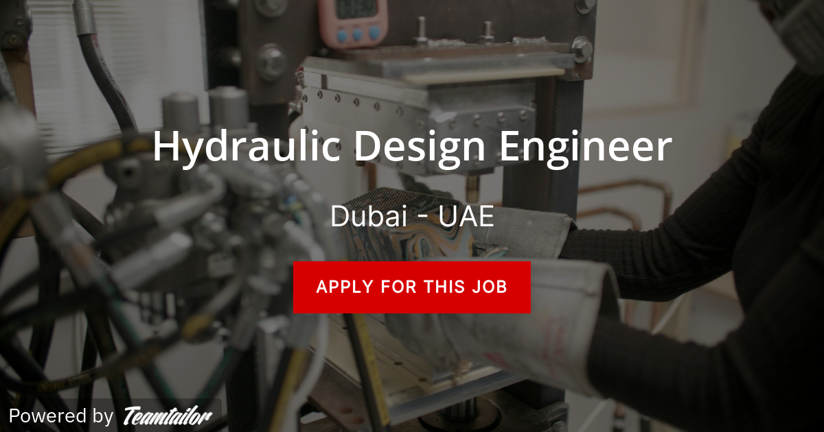 Hydraulic Design Engineer - NAFFCO