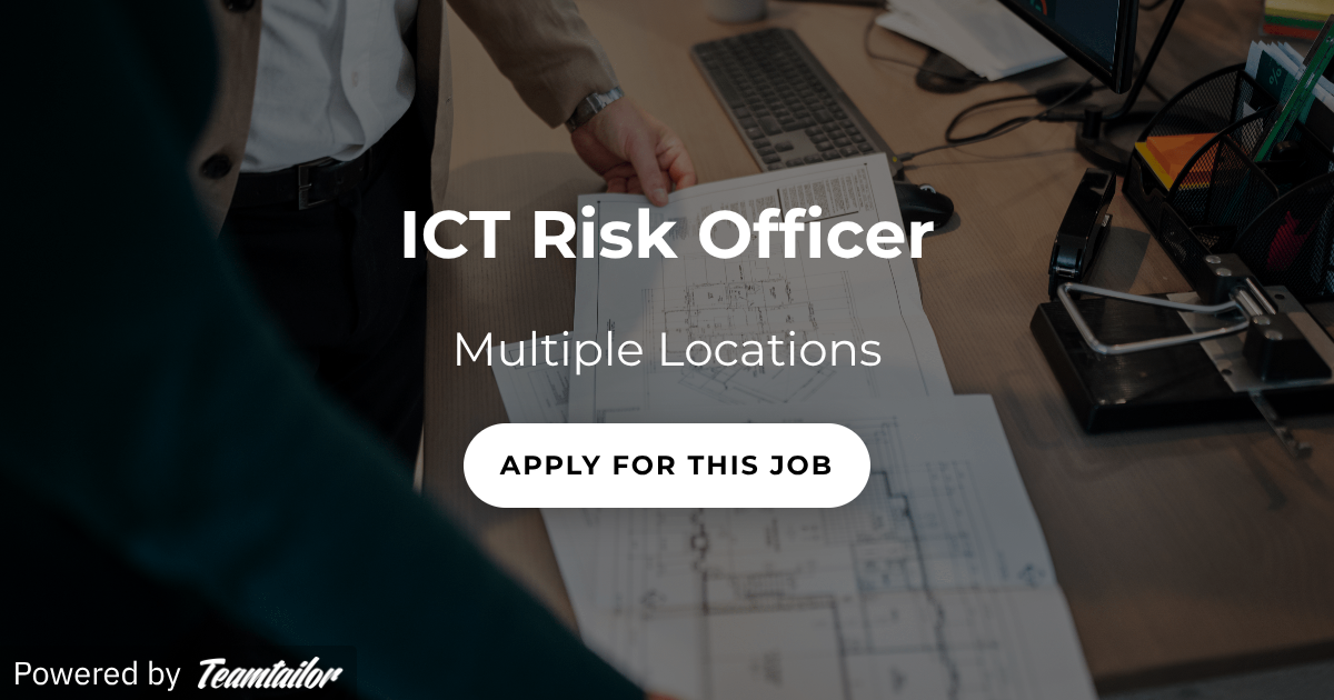 ICT Risk Officer - Resurs Bank