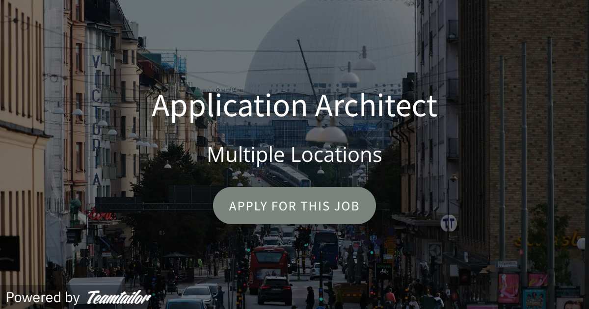 Application Architect - Odevo