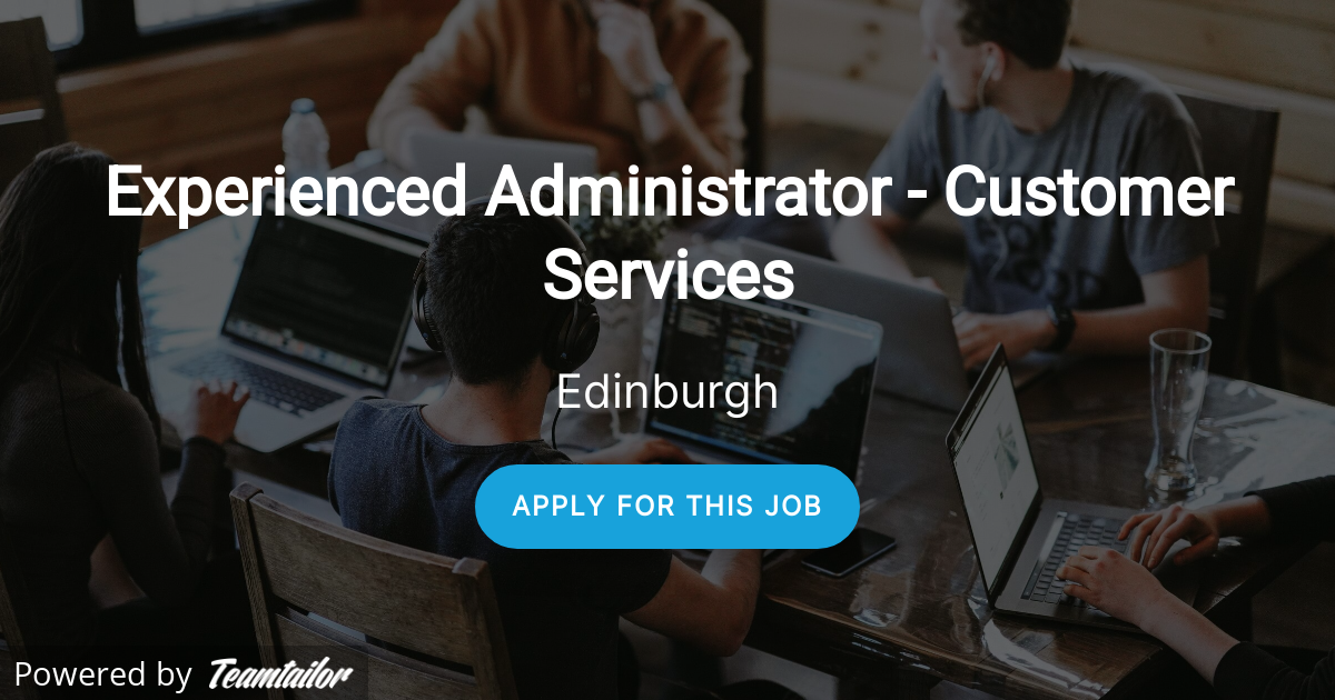 Experienced Administrator - Customer Services - Boxergy