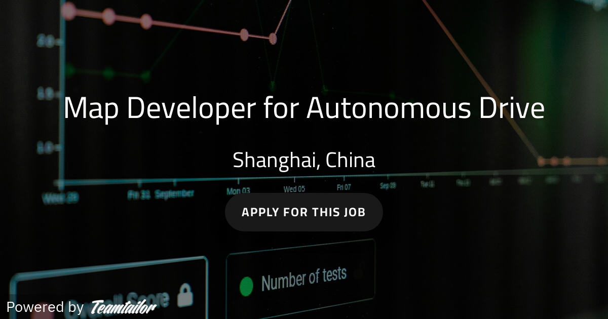Map Developer for Autonomous Drive - Zenseact China