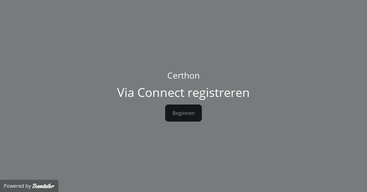 Certhon – Connect