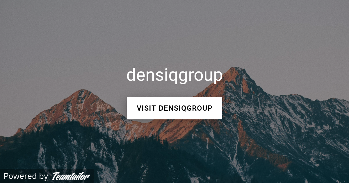 Grow with DENSIQ Group - Densiq Group
