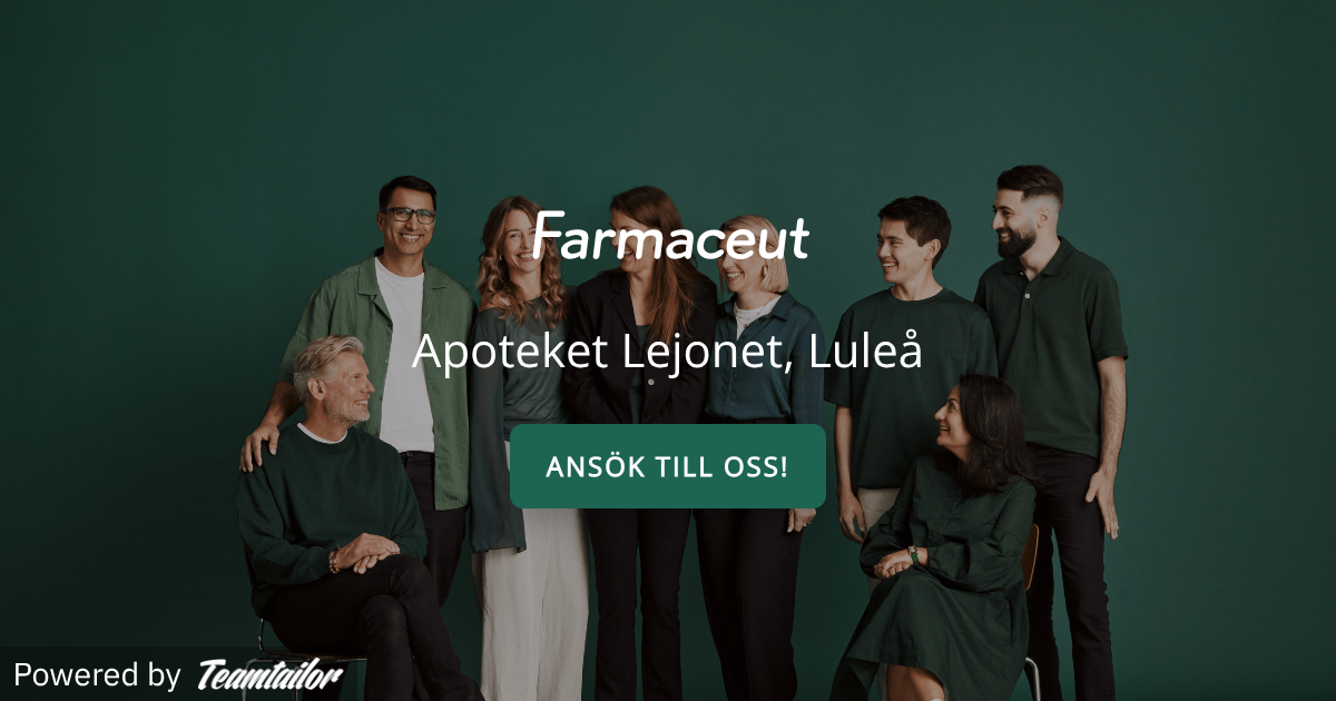 Farmaceut - Apoteket